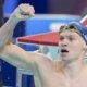 Incredible. French swimmer wins his third gold and sets another Olympic ...