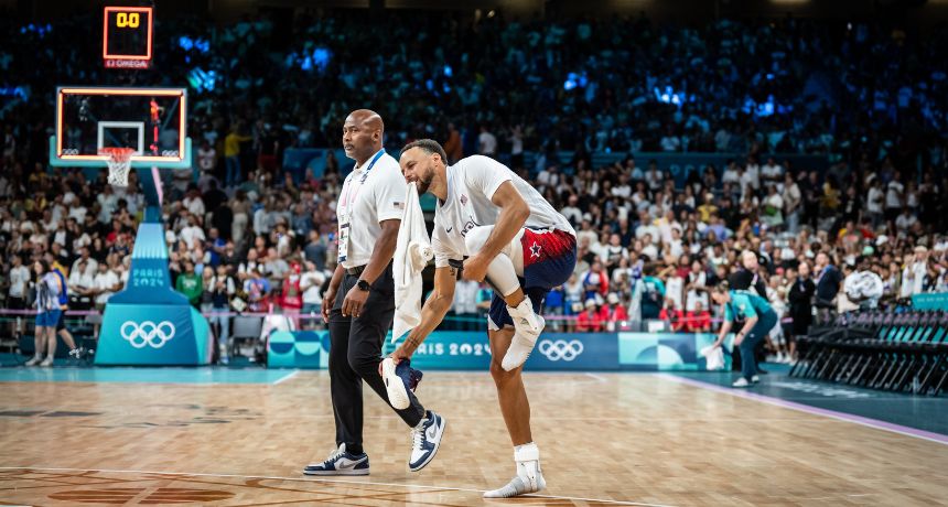 The playoff bracket for the men's basketball tournament at the Olympics ...