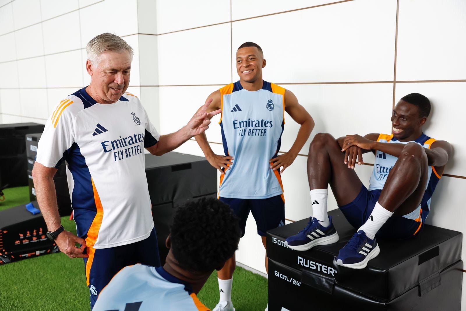 Kylian Mbappé conducted his first training session with Real Madrid | Dailysports