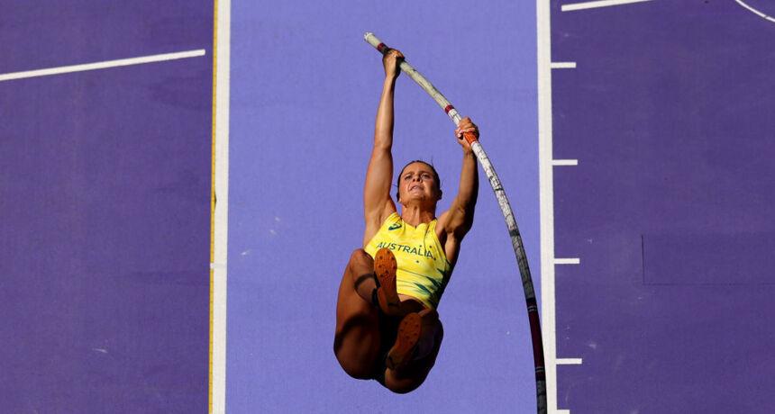 Australian Kennedy became an Olympic champion in the pole vault ...