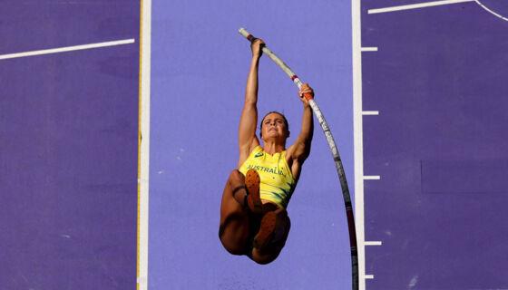 Australian Kennedy became an Olympic champion in the pole vault ...