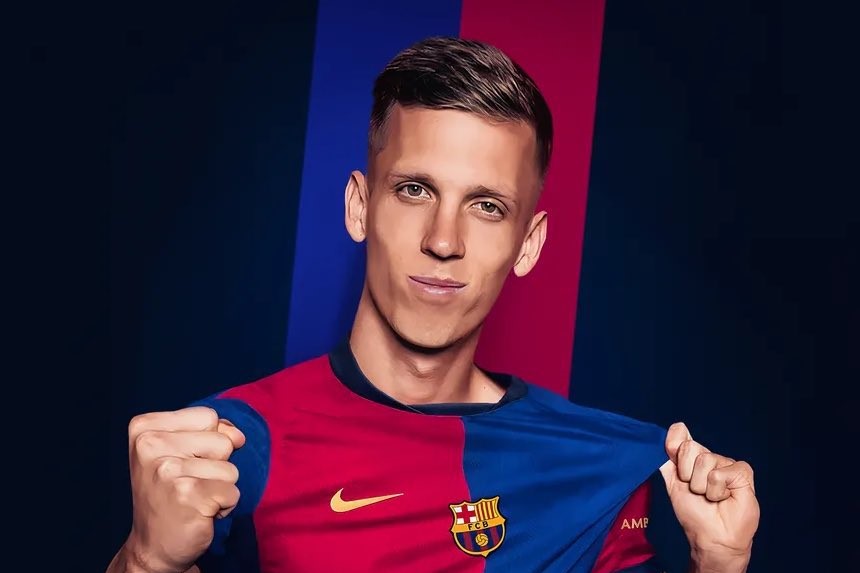 OFFICIALLY. Barcelona has signed midfielder Dani Olmo | Dailysports
