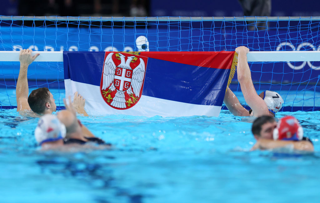 Super-principled. Serbian water polo team beat Croatia in the Olympic ...