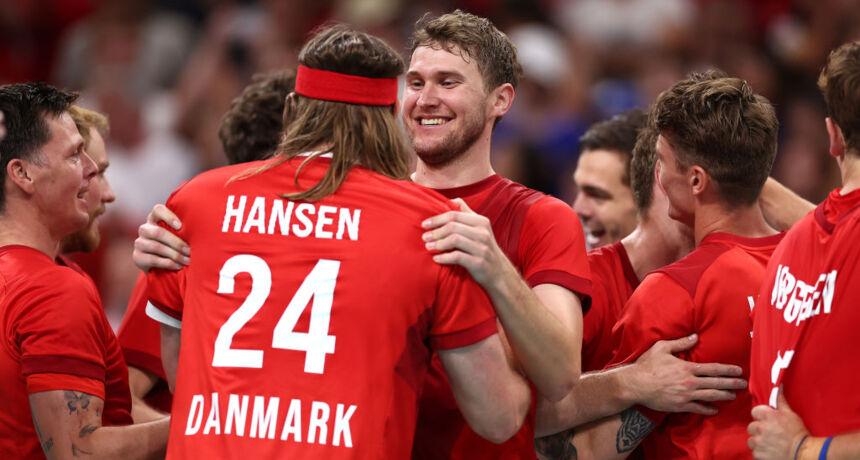 Denmark men's handball team became two-time Olympic handball champions ...